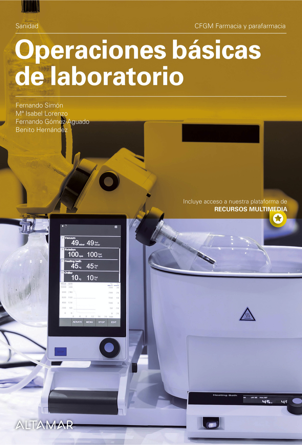 Libro de operaciones básicas de laboratorio | Editorial Altamar